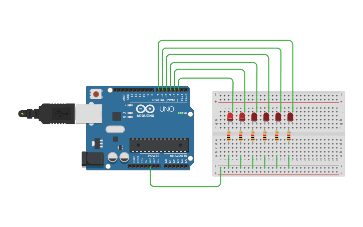 Circuit design ejemplo for | Tinkercad