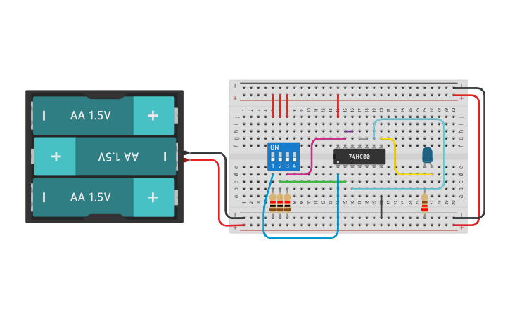 Circuit design PREGUNTA 11 - T2 | Tinkercad