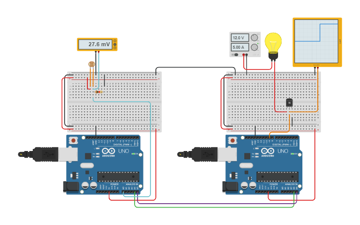 Circuit Design Lab 5 Activity 5 Illumination Control System Tinkercad