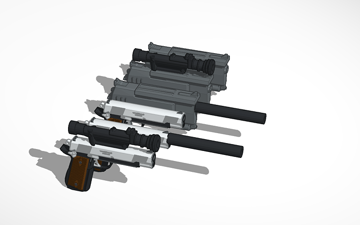3D design Copy of Copy of 10mm Pistol from Fallout 3 & New Vegas ...