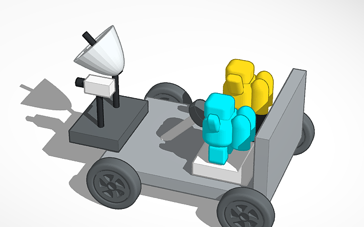 3D design Planetary Rover | Tinkercad