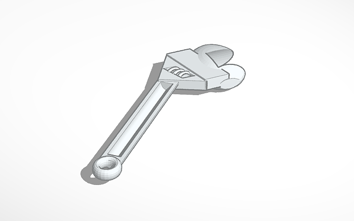 3D design Clau anglesa | Tinkercad