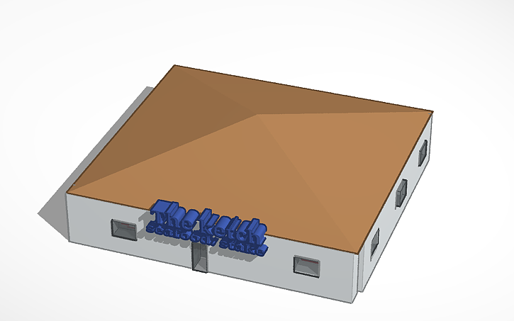 3D design restaurant - Tinkercad