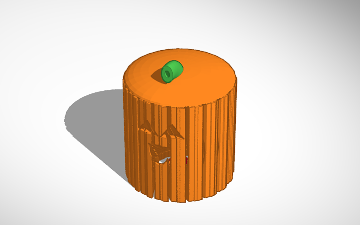 3D design Pumpkin - Tinkercad