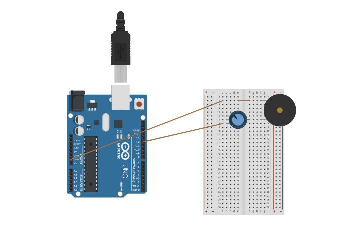 Circuit design Mario - Tinkercad