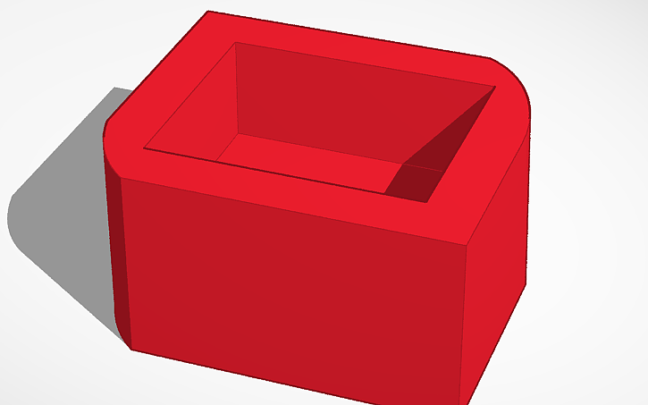 3D design CLIP HOLDER - Tinkercad