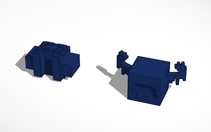 3D design Warden Mini Figure - Tinkercad