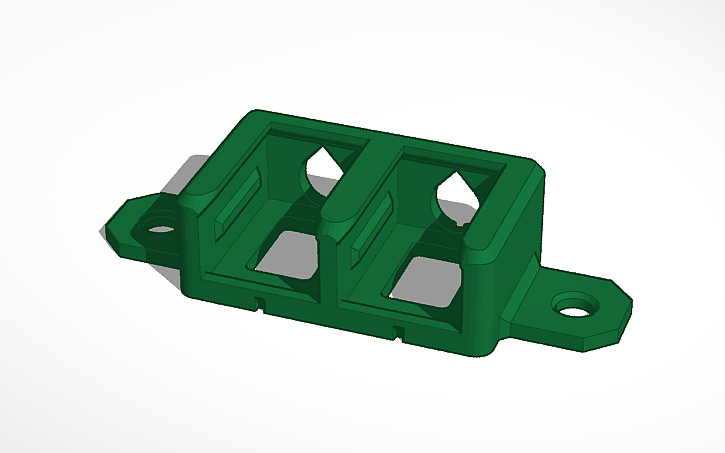 3D design Smooth Kasi-Dual Wago 2020 Mount - Tinkercad