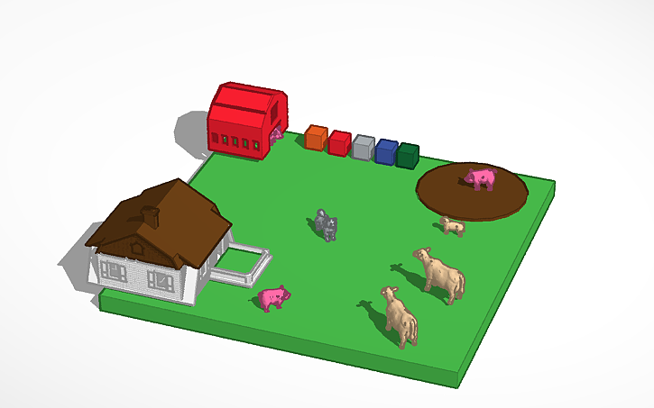 3D design Sofia's Farm - Tinkercad