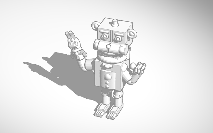 3D design funtime freddy | Tinkercad