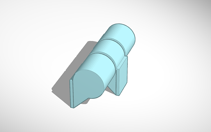 3D design Lunchbox hinges - Tinkercad