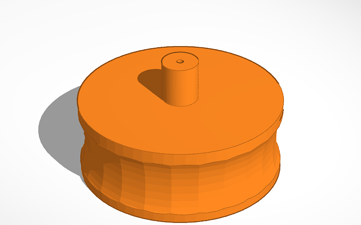 3D design universal nerf flywheels - Tinkercad