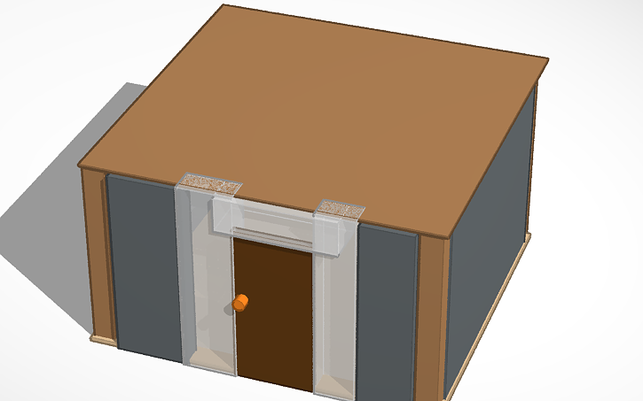 3D design super_house - Tinkercad