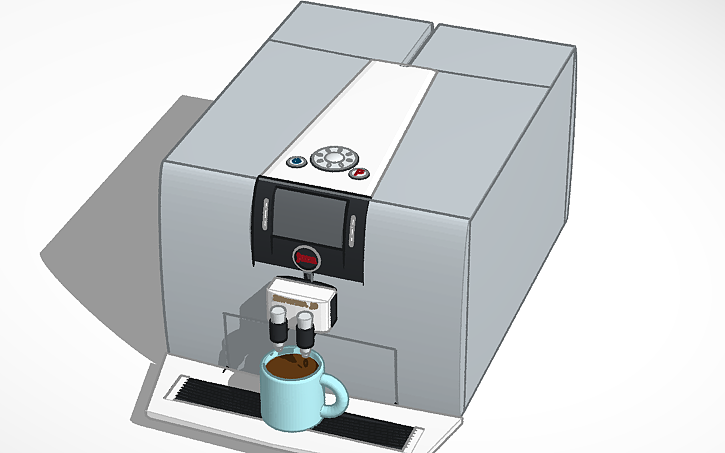 3D design Coffee Maker Replica | Tinkercad
