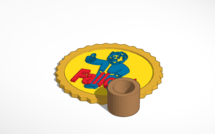 3D design It_Step_Fallout - Tinkercad