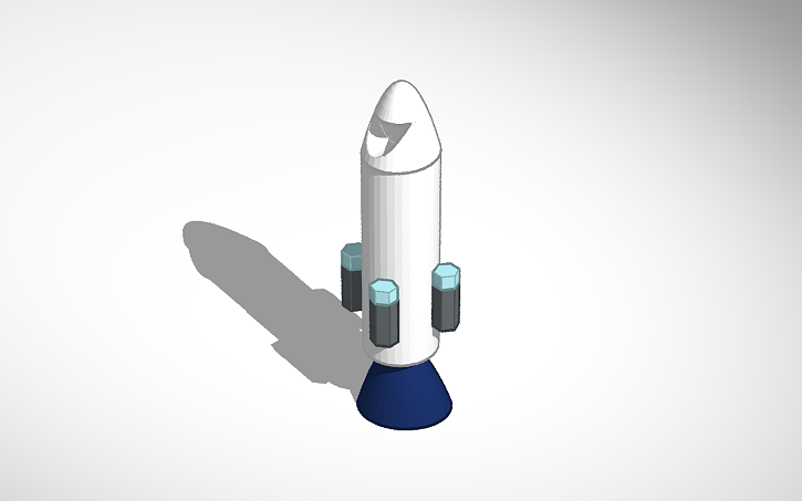 3D design Shuttle - Tinkercad