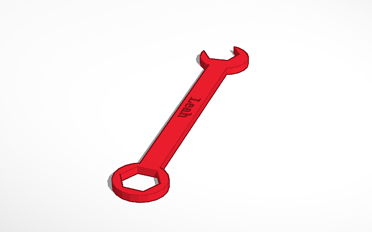 3D design wrench? | Tinkercad