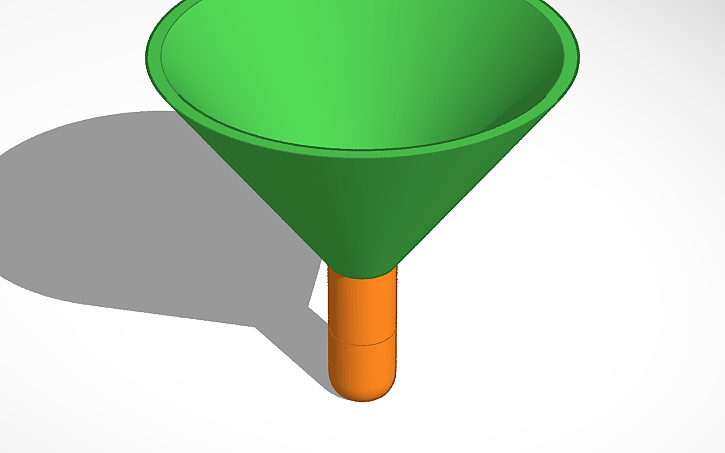 3D design Trechter - Tinkercad