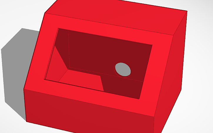 3D design Thermostat Controller Box - Tinkercad