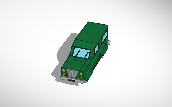 3D design Austin A35 Van - Tinkercad