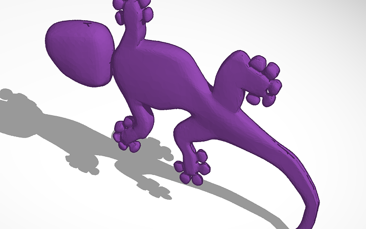 3D design Lizard - Tinkercad