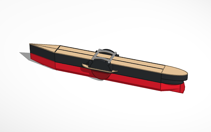 3D design S.S Great Eastern - Tinkercad