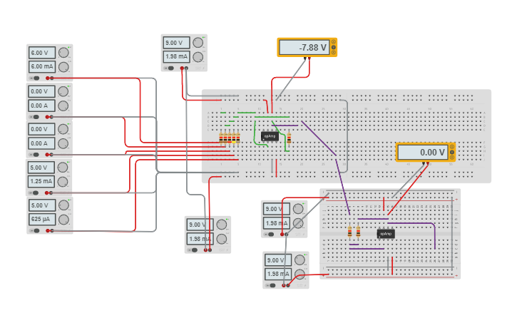 Circuit Design 4bit Dac Project Tinkercad