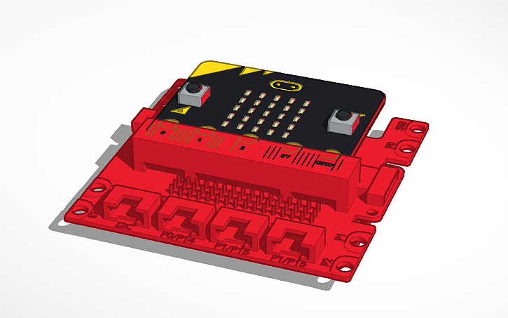 3d Design Micro Bit Tinkercad