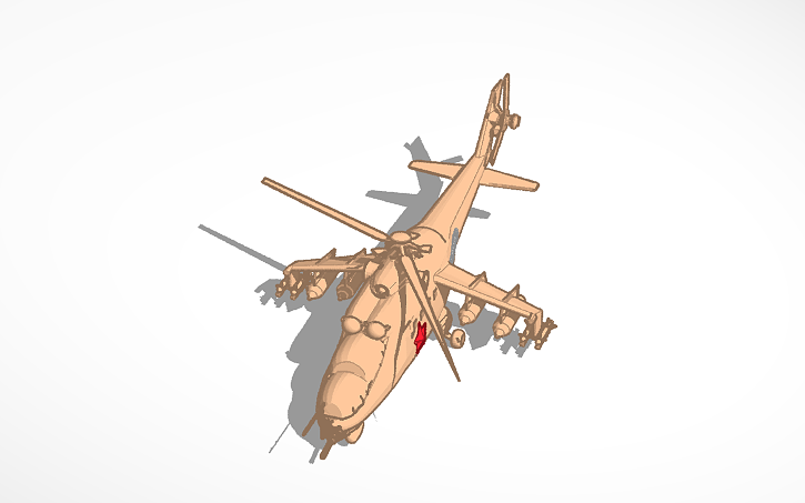 3D design Mi-24 Hind(1971) | Tinkercad