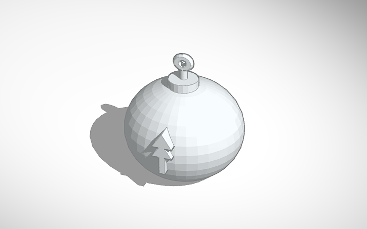 3d Design Ornament Tinkercad