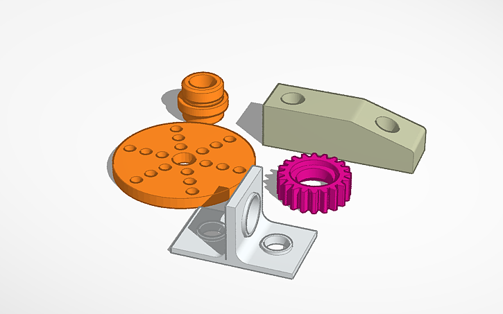 3D design 200 - 26, 27, 28, 29, 30 - Tinkercad
