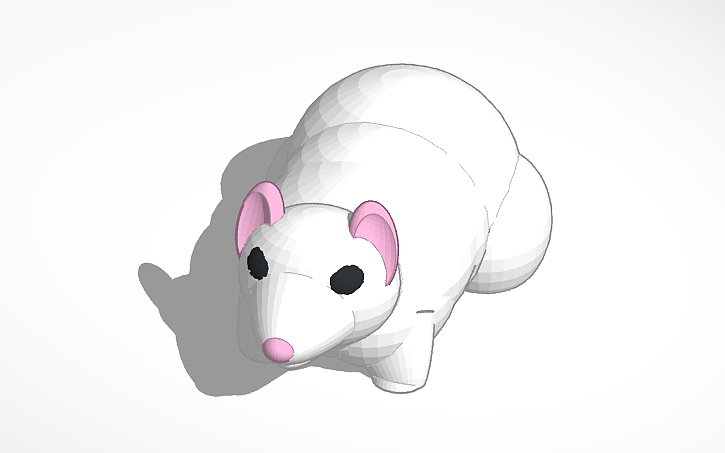 3D design Rat - Tinkercad