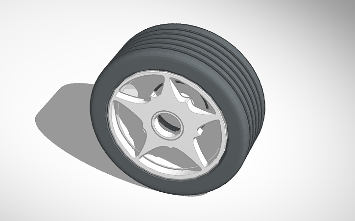 3D design The perfect Tyre - Tinkercad