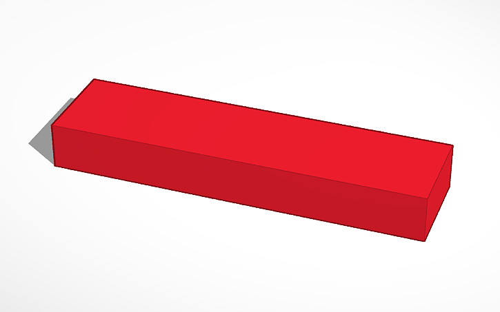 3D design Normal Red Box. | Tinkercad