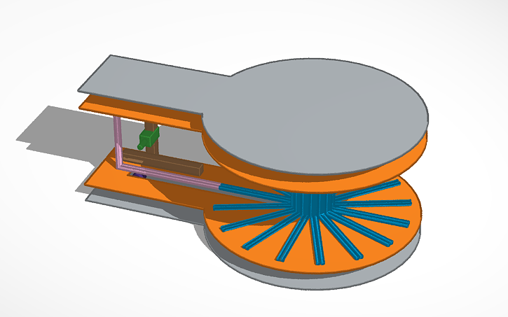 3D design Dispenser - Tinkercad