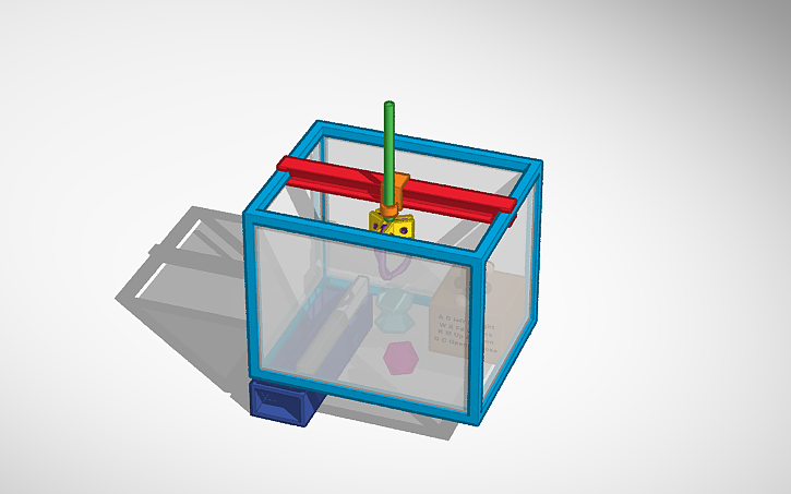 3D design Copy of Claw Machine Gantry - SIM LAB - Tinkercad