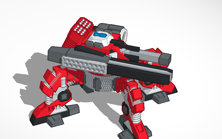 3D design Quad Tank | Tinkercad