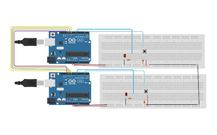 Circuit design Spi - Tinkercad