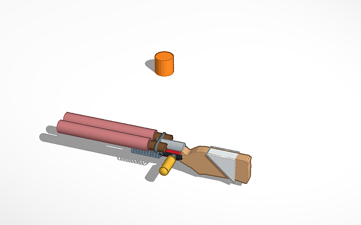 3D design DB Rust - Tinkercad