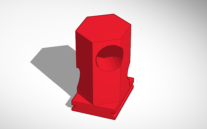 3D design Arca Plate to SM57 dual microphone clip for ORTF 110 | Tinkercad