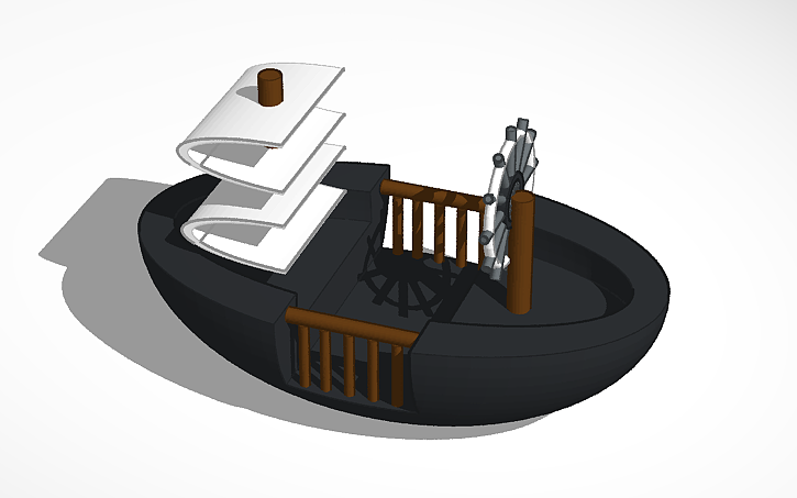 3D design one piece - Tinkercad