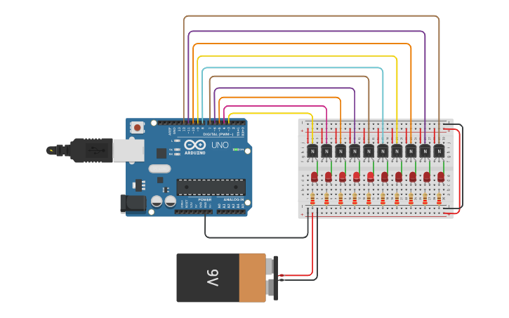 Circuit design CIRCUITO TINEKRCAD | Tinkercad