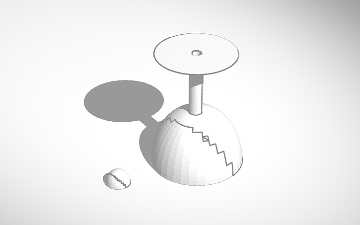 3D design WINE GLASS - Tinkercad