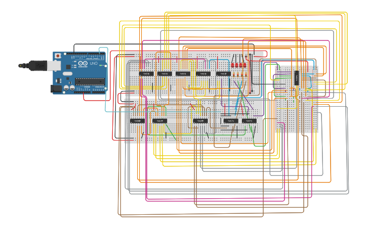 Circuit design IC generater - Tinkercad