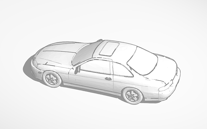 3D design Lexus SC 300 - Tinkercad