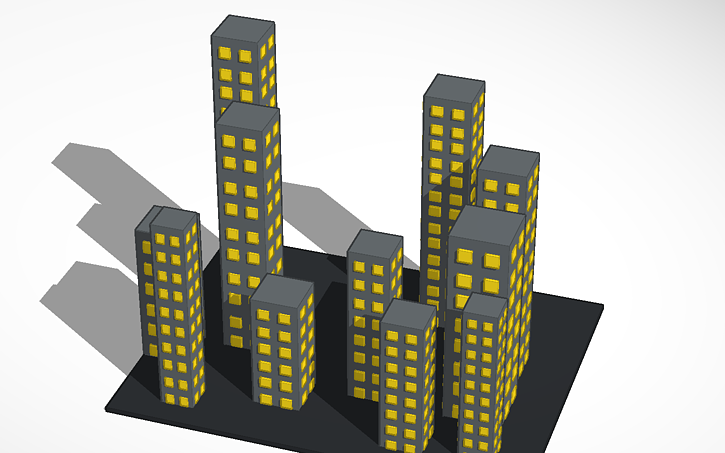 3D design building - Tinkercad