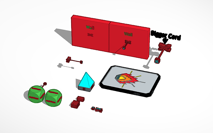 3D design Power Cords/Crystal and Data Pad - Tinkercad