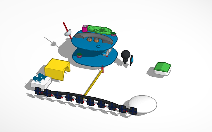 3D design Lunar Manyatta - Tinkercad