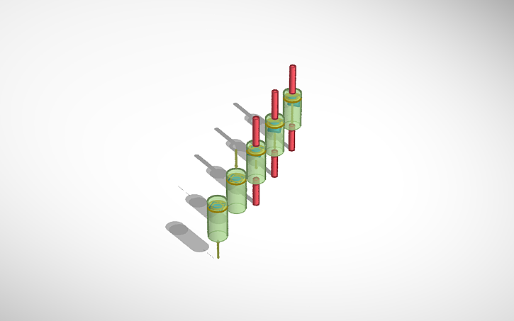 3D design Mechanical Diode Model - Tinkercad