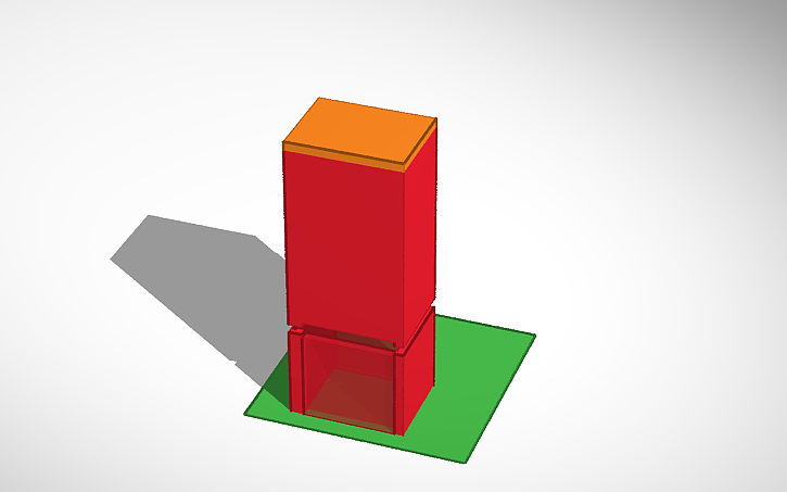 3D design Compartment - Tinkercad